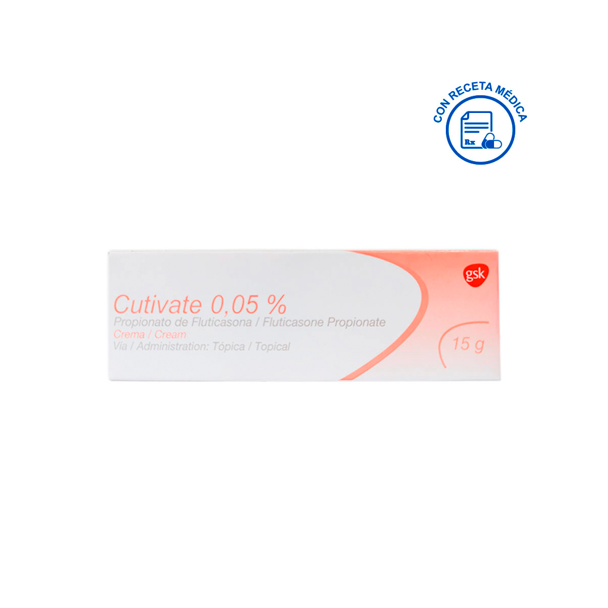CUTIVATE 0.05 CREMA 15G - FARMACLICK PERÚ