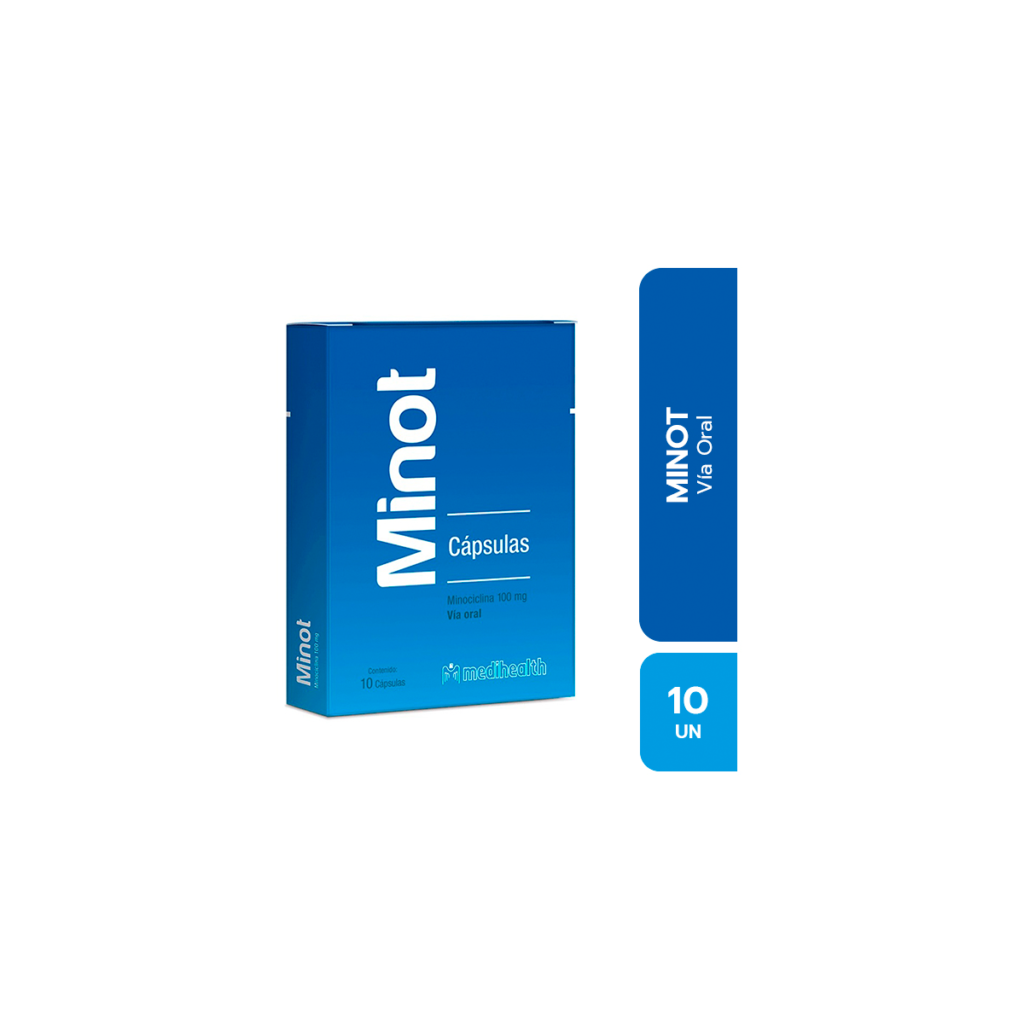 MINOT X CAJA DE 10 UNID - FARMACLICK PERÚ