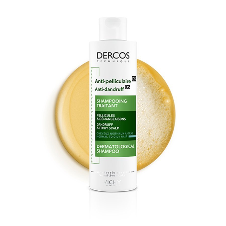 Shampoo Anticaspa cabello Graso Dercos - Vichy - Farmaclick Perú